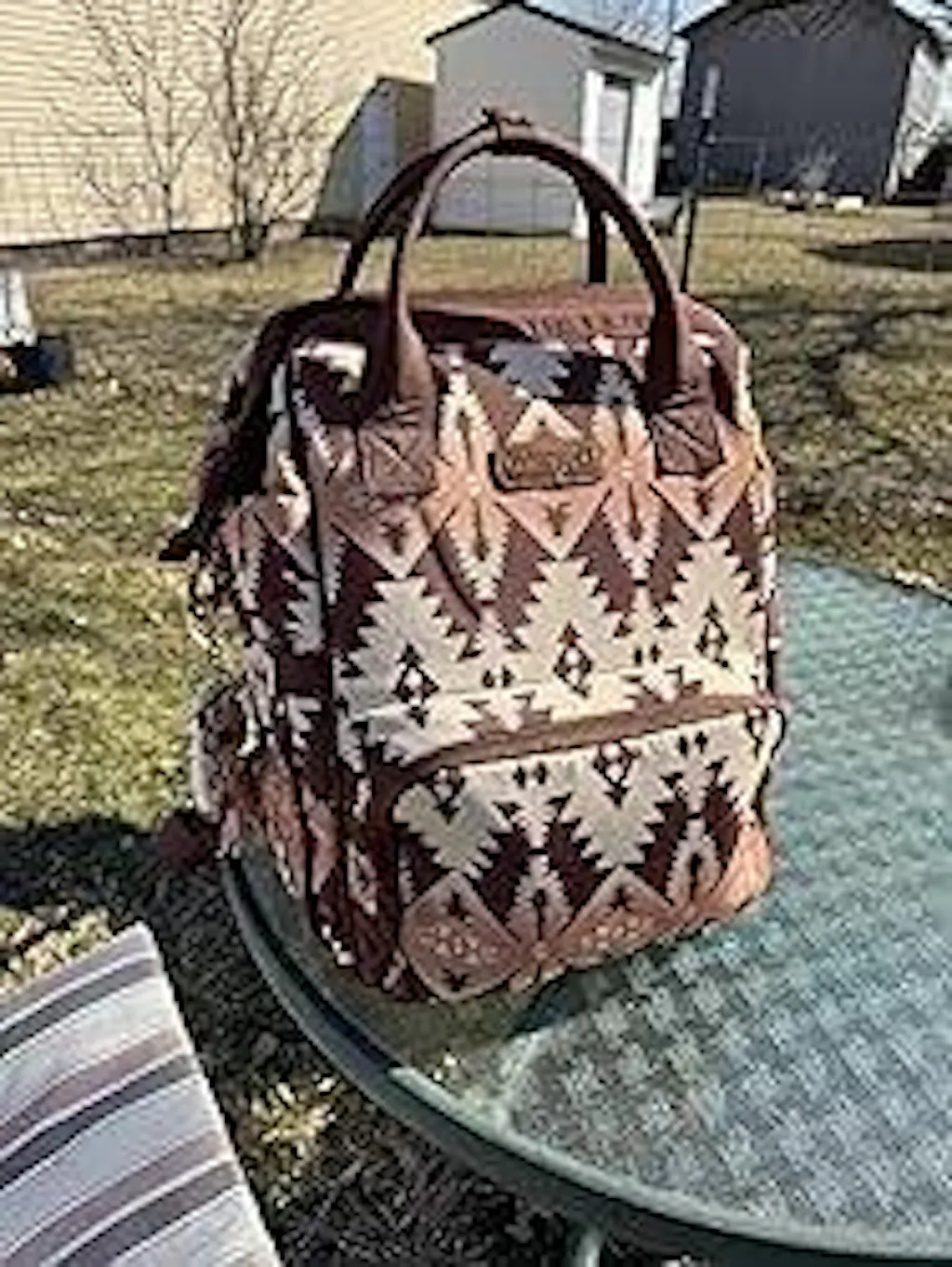 Wrangler Aztec Southwestern Print Diaper Bag - Montana West – Montana ...