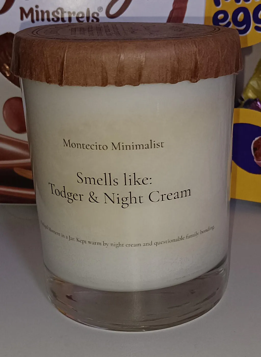 Montecito Minimalist Candle | Smells Like Todger & Night Cream | 11oz