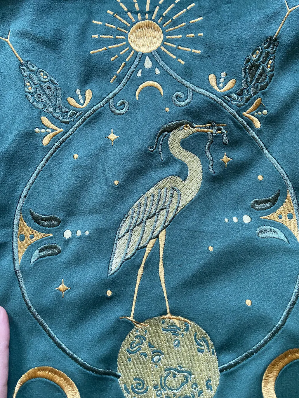 Heron Book Sleeve – Moon Phase Studio