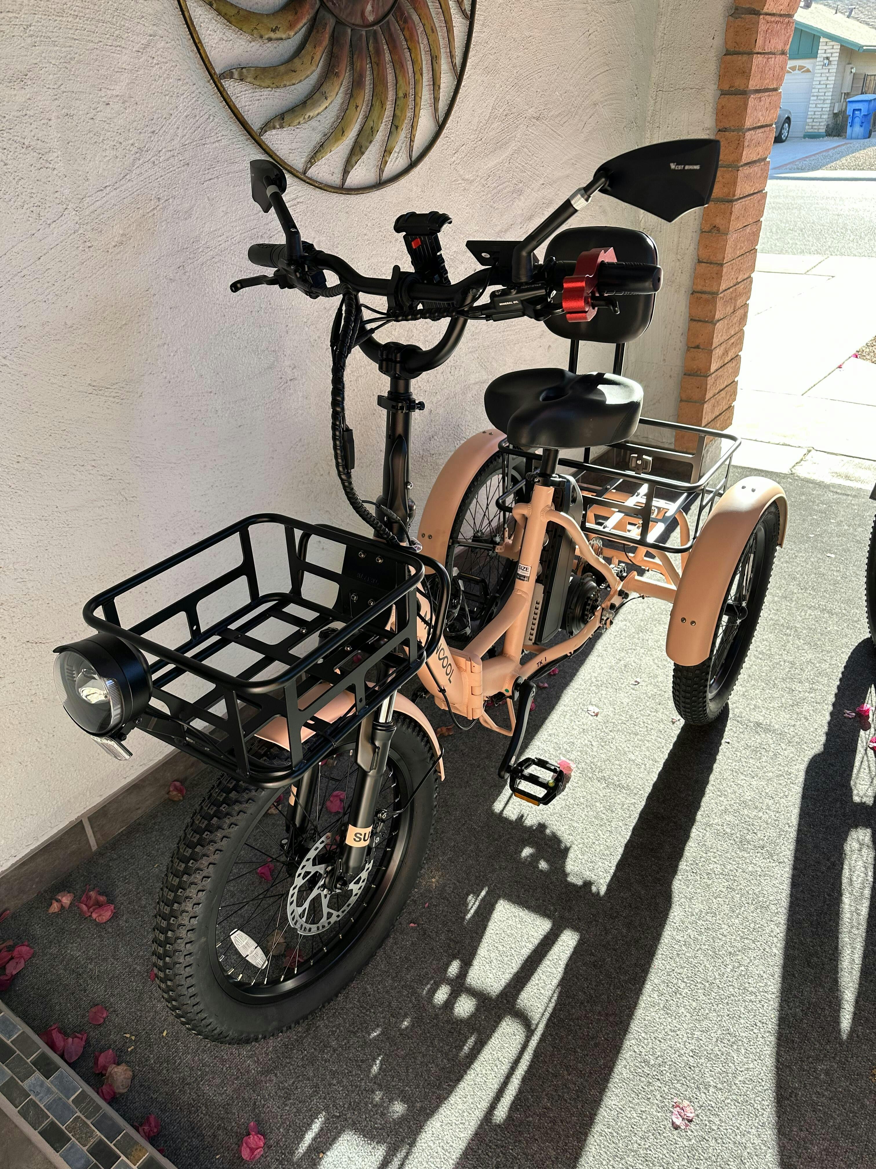 TK1 Folding Electric Trike - Portable & Powerful for Daily Commutes