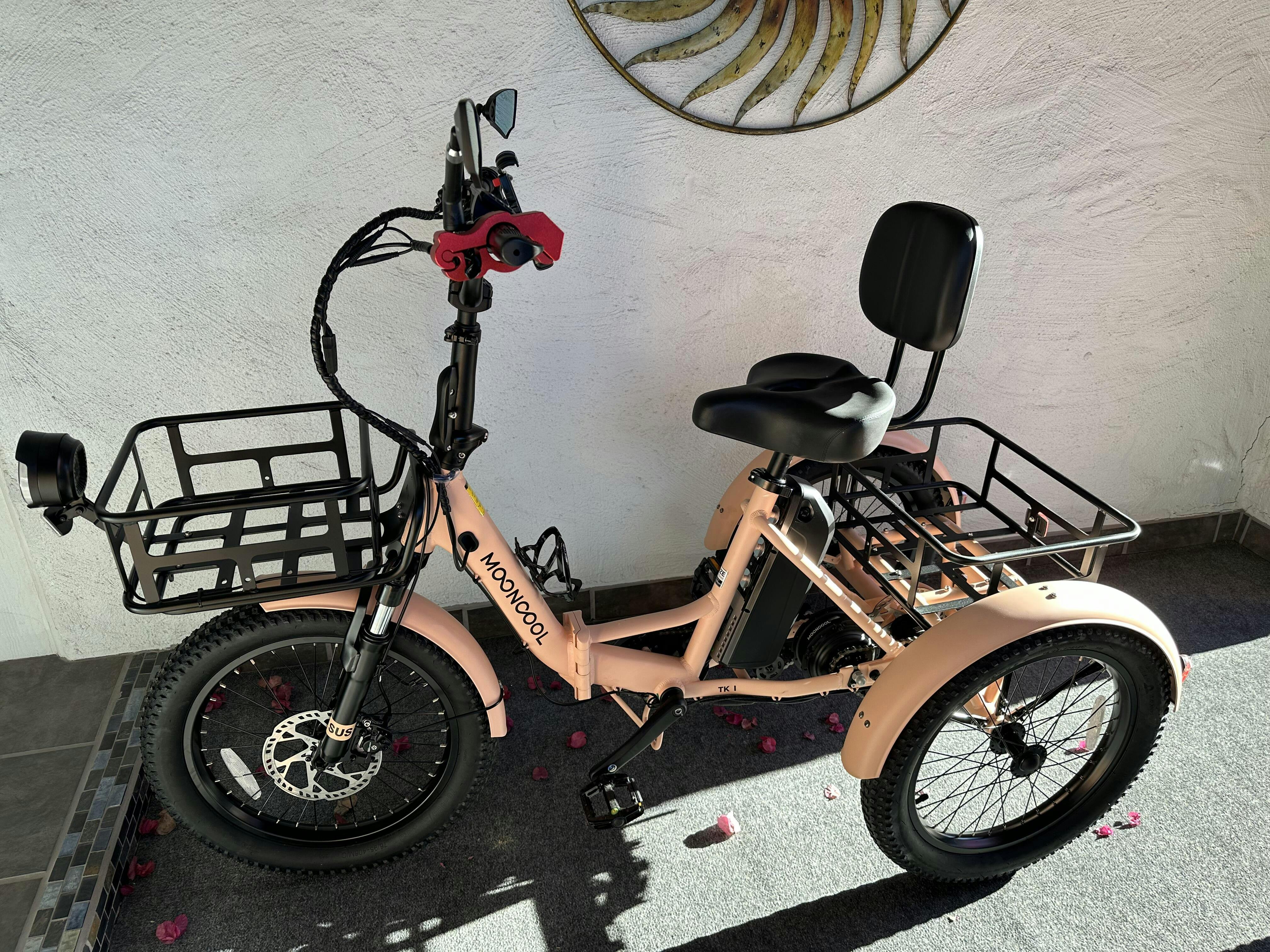 TK1 Folding Electric Trike - Portable & Powerful for Daily Commutes