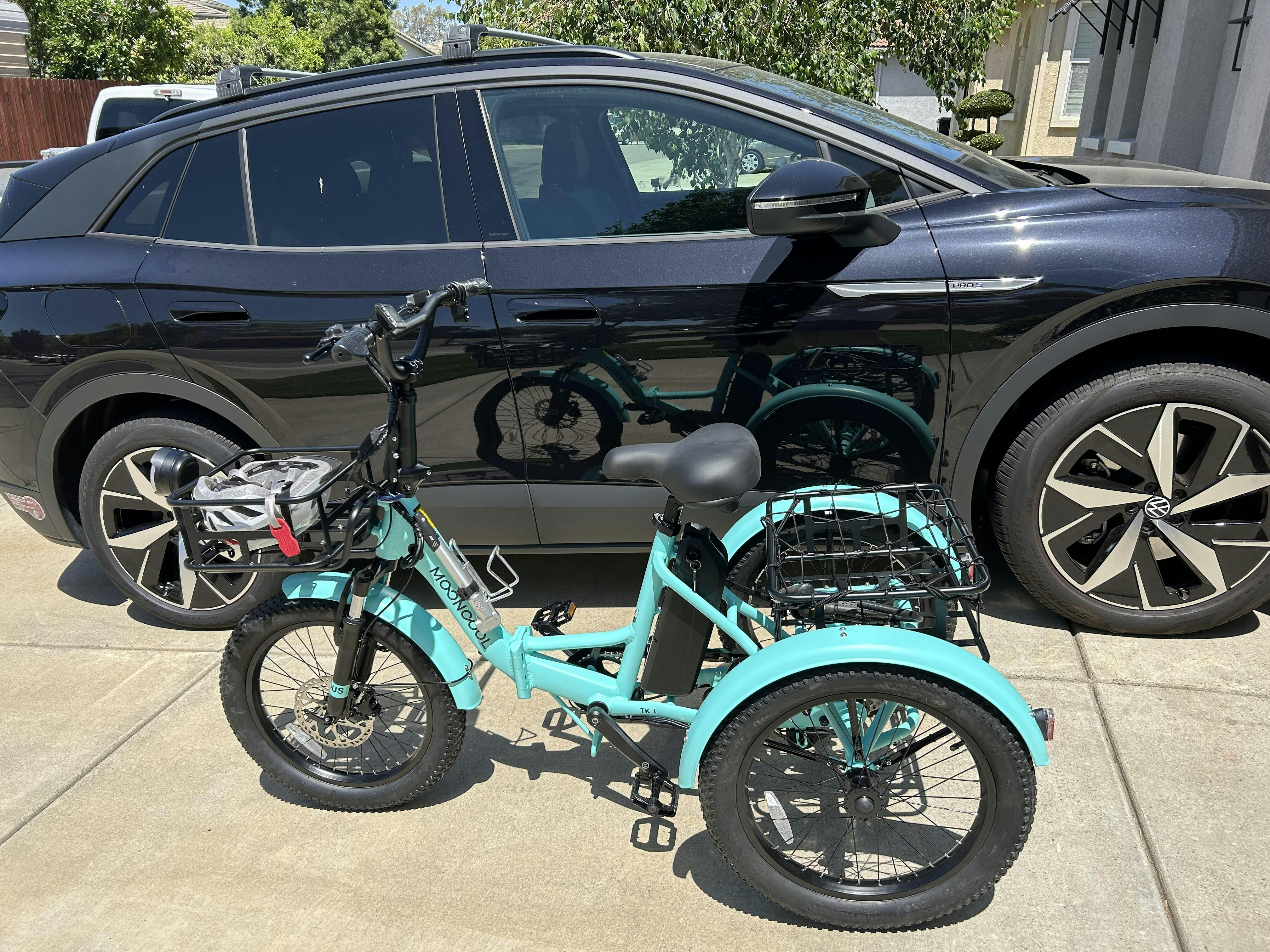 Safe & Eco-Friendly TK1 Folding Electric Trike | Secure, Powerful ...