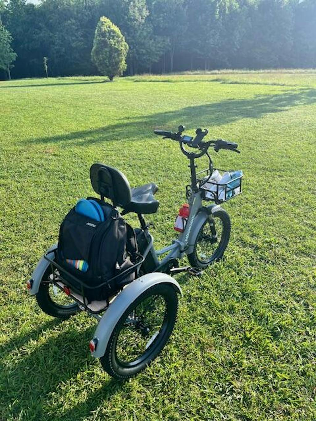 Safe & Sustainable TK1 Folding Electric Trike | Comfortable, Stable ...