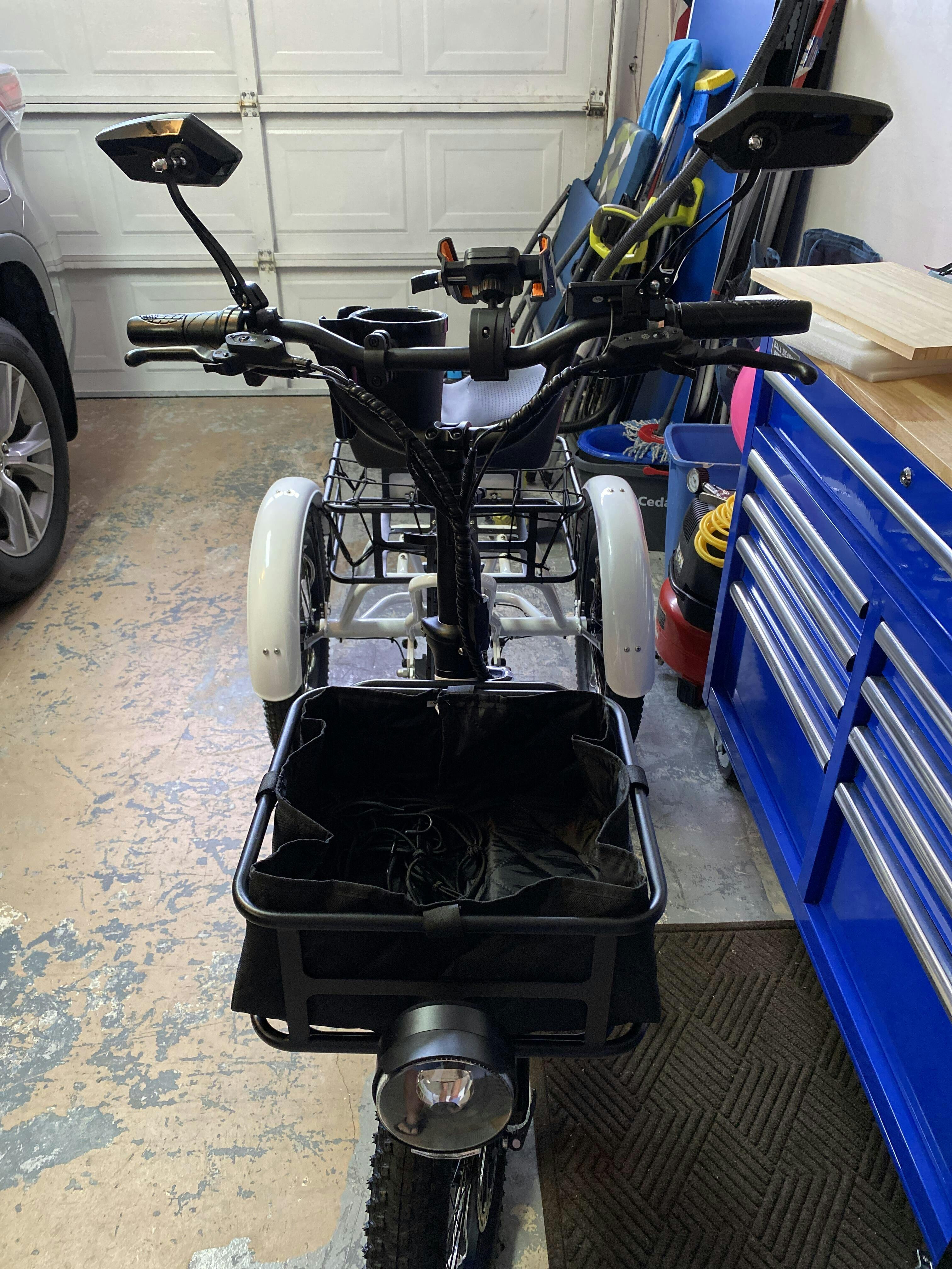 Safe & Sustainable TK1 Folding Electric Trike | Comfortable, Stable ...