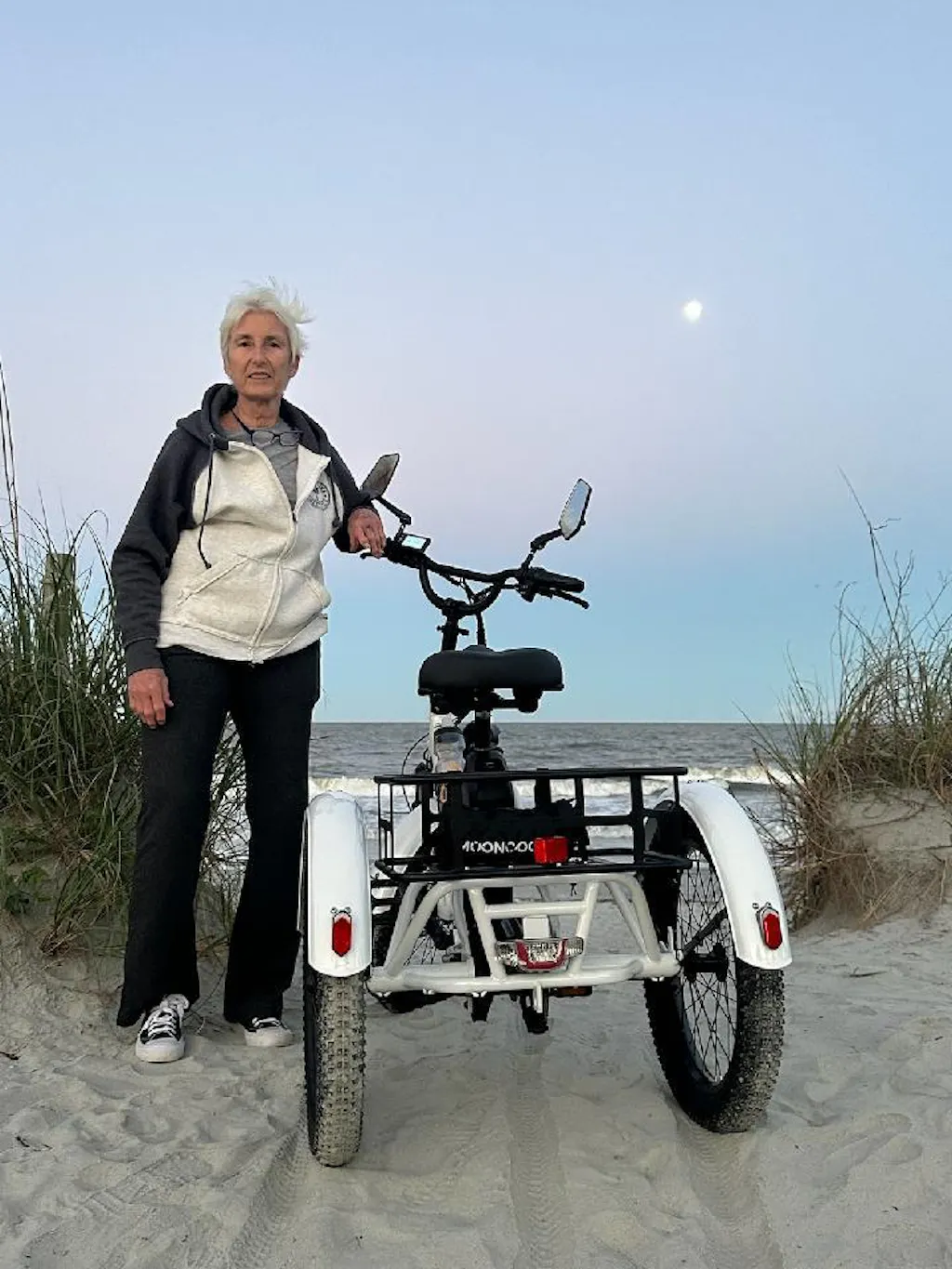 Safe & Sustainable TK1 Folding Electric Trike | Comfortable, Stable ...