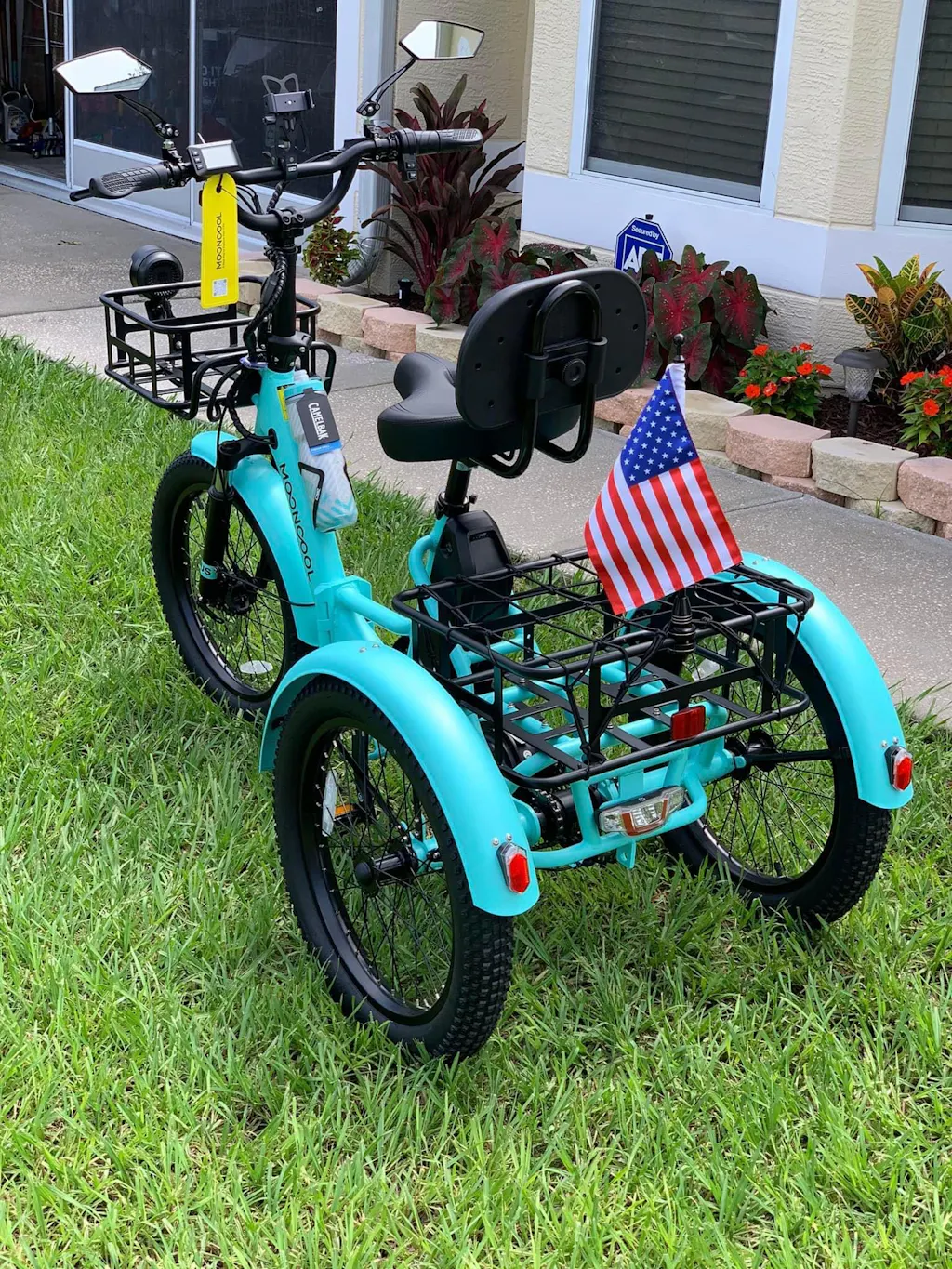 Safe & Sustainable TK1 Folding Electric Trike | Comfortable, Stable ...