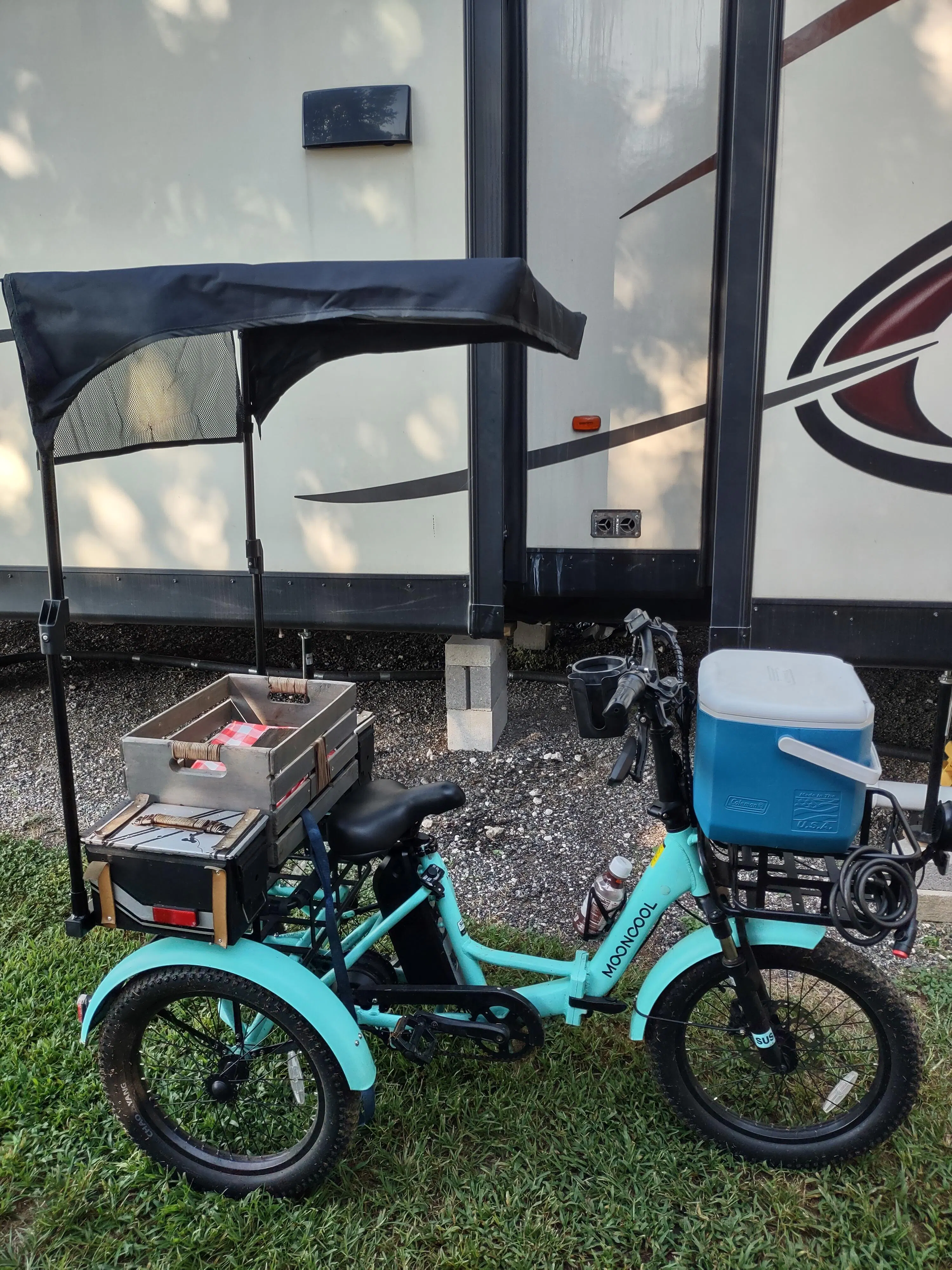 Safe & Sustainable TK1 Folding Electric Trike | Comfortable, Stable ...