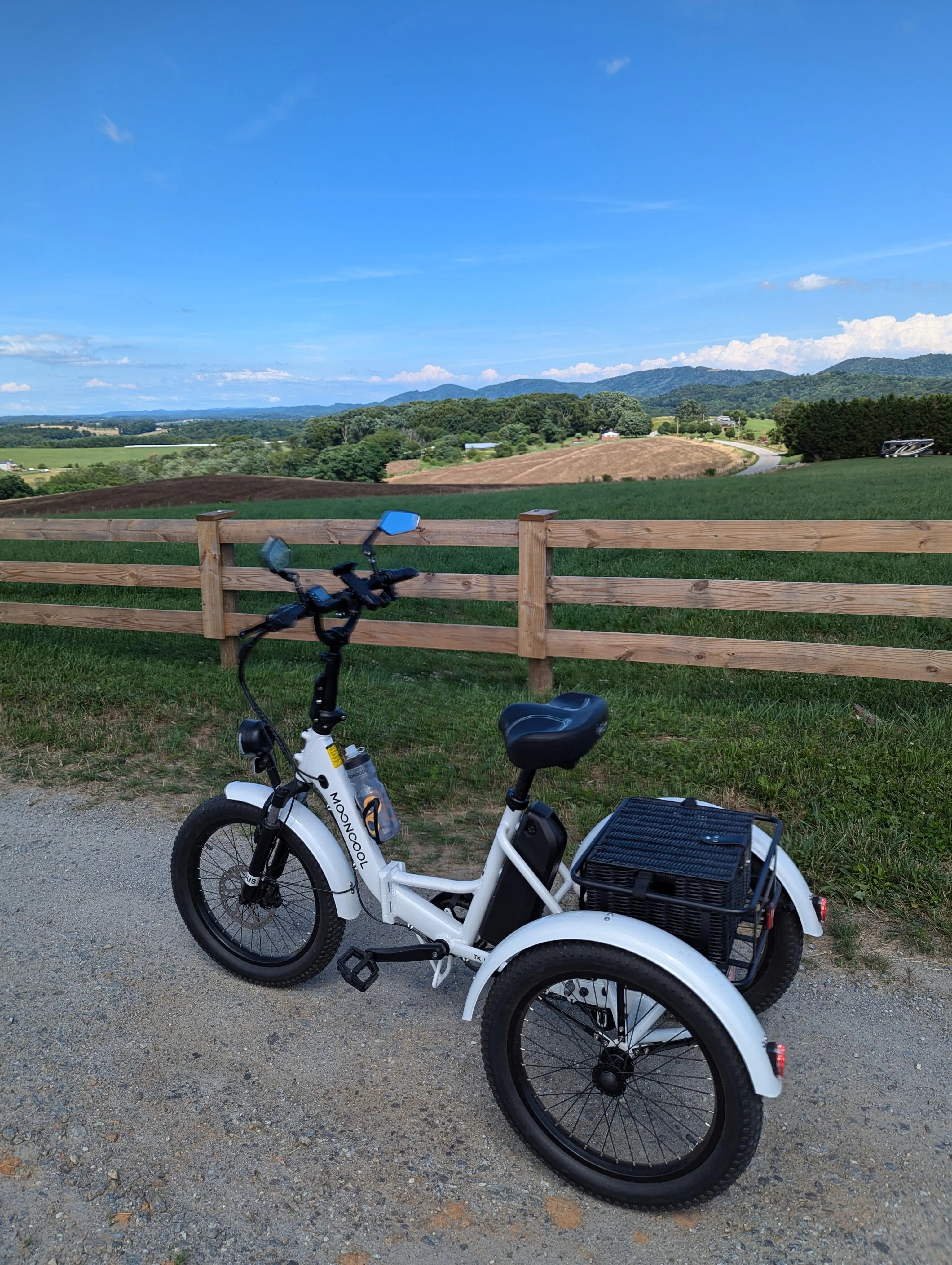 Safe & Sustainable TK1 Folding Electric Trike | Comfortable, Stable ...