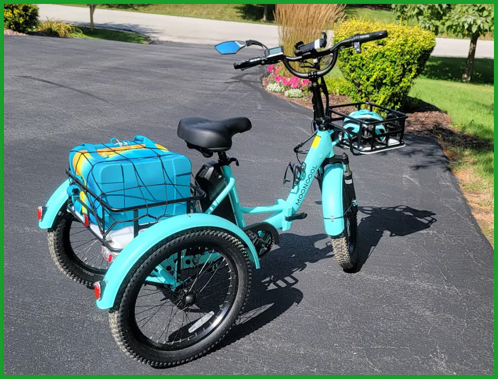 Safe & Sustainable TK1 Folding Electric Trike | Comfortable, Stable ...