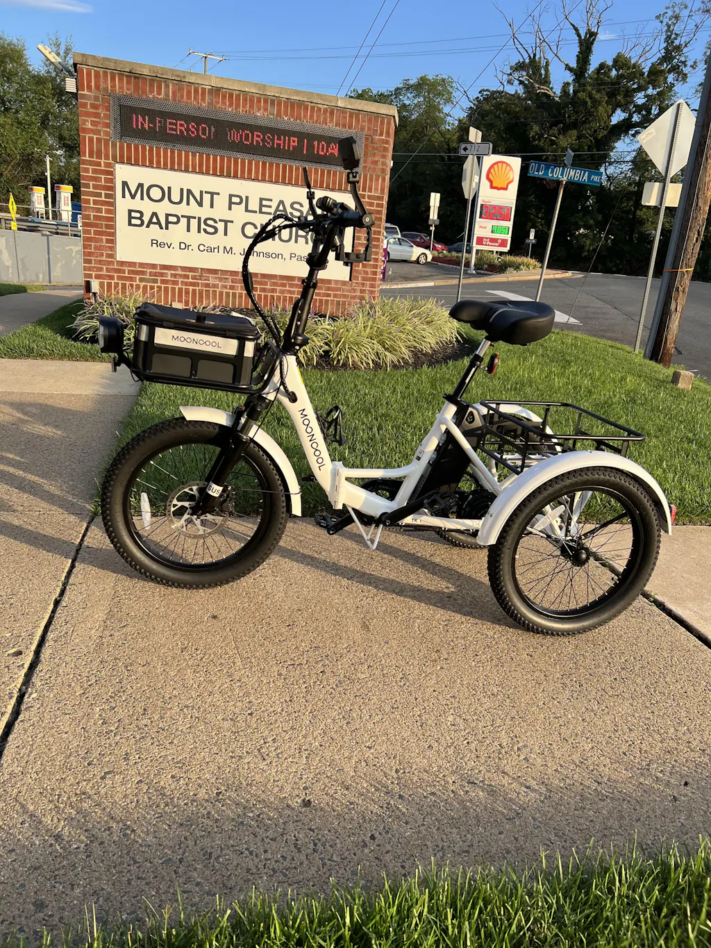 Safe & Sustainable TK1 Folding Electric Trike | Comfortable, Stable ...