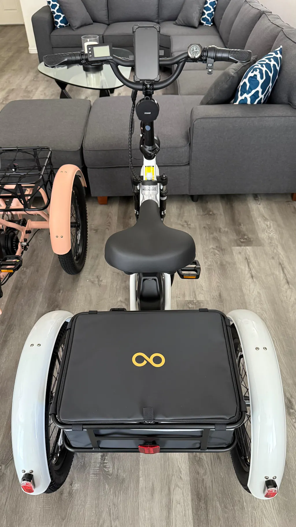 Safe & Sustainable TK1 Folding Electric Trike | Comfortable, Stable ...