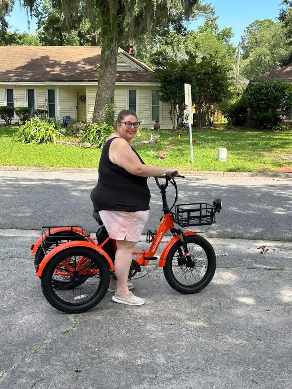 Safe & Sustainable TK1 Folding Electric Trike | Comfortable, Stable ...