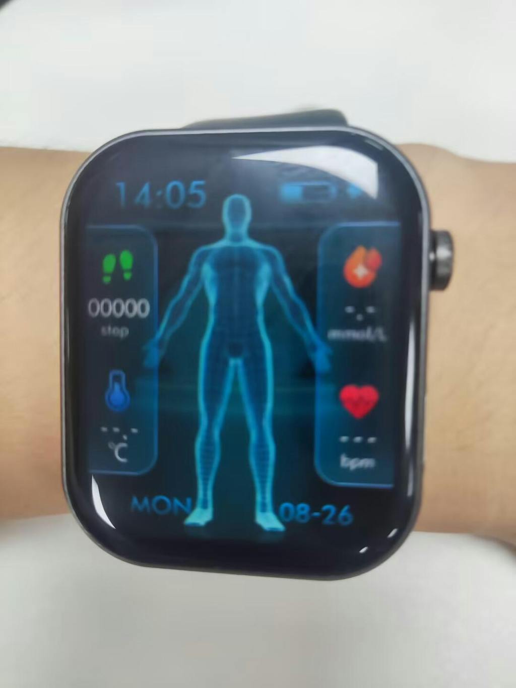 Fall Detection Watch For Seniors with Blood Glucose Monitoring +Blood ...