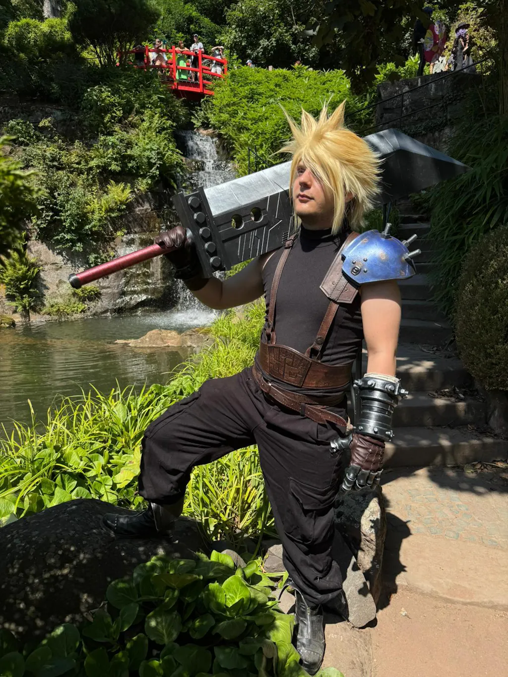 Cloud Strife / Zack Fair Cosplay - Final Fantasy 7 SOLDIER Belt, Harne ...
