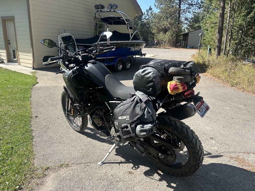 Reckless 80L V4.0 Motorcycle Luggage System | Mosko Moto