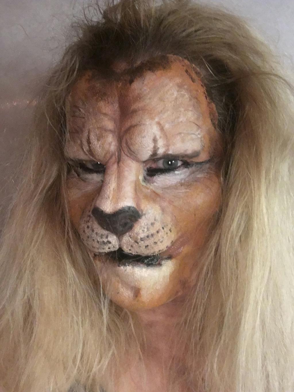 Lion or Tiger Foam Latex Prosthetic | MostlyDead.com