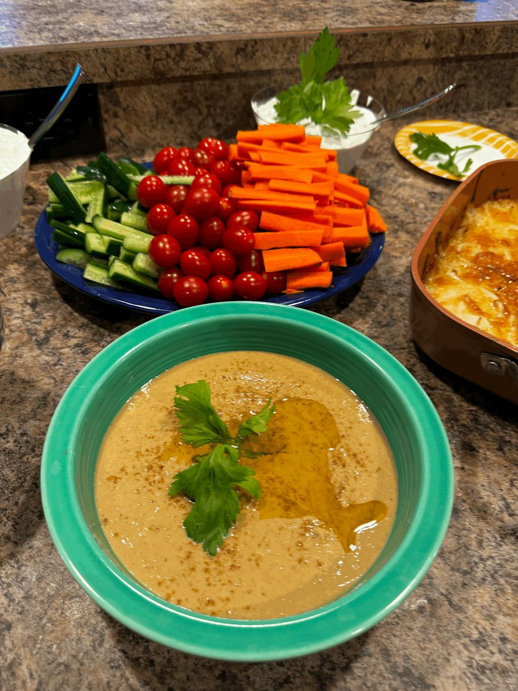 10 oz. Instant Roasted Red Pepper Hummus Mix