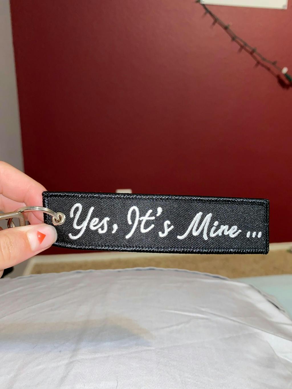 Yes, It's Mine - Motorcycle Keychain - Moto Loot