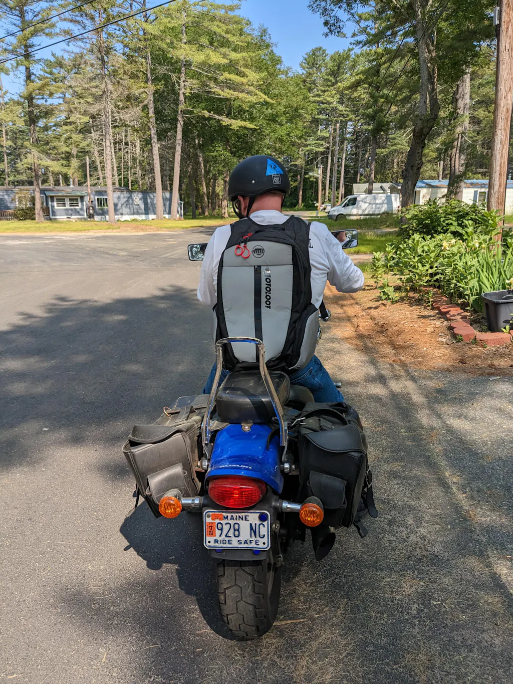 Insanely Reflective Motorcycle Backpack - Moto Loot