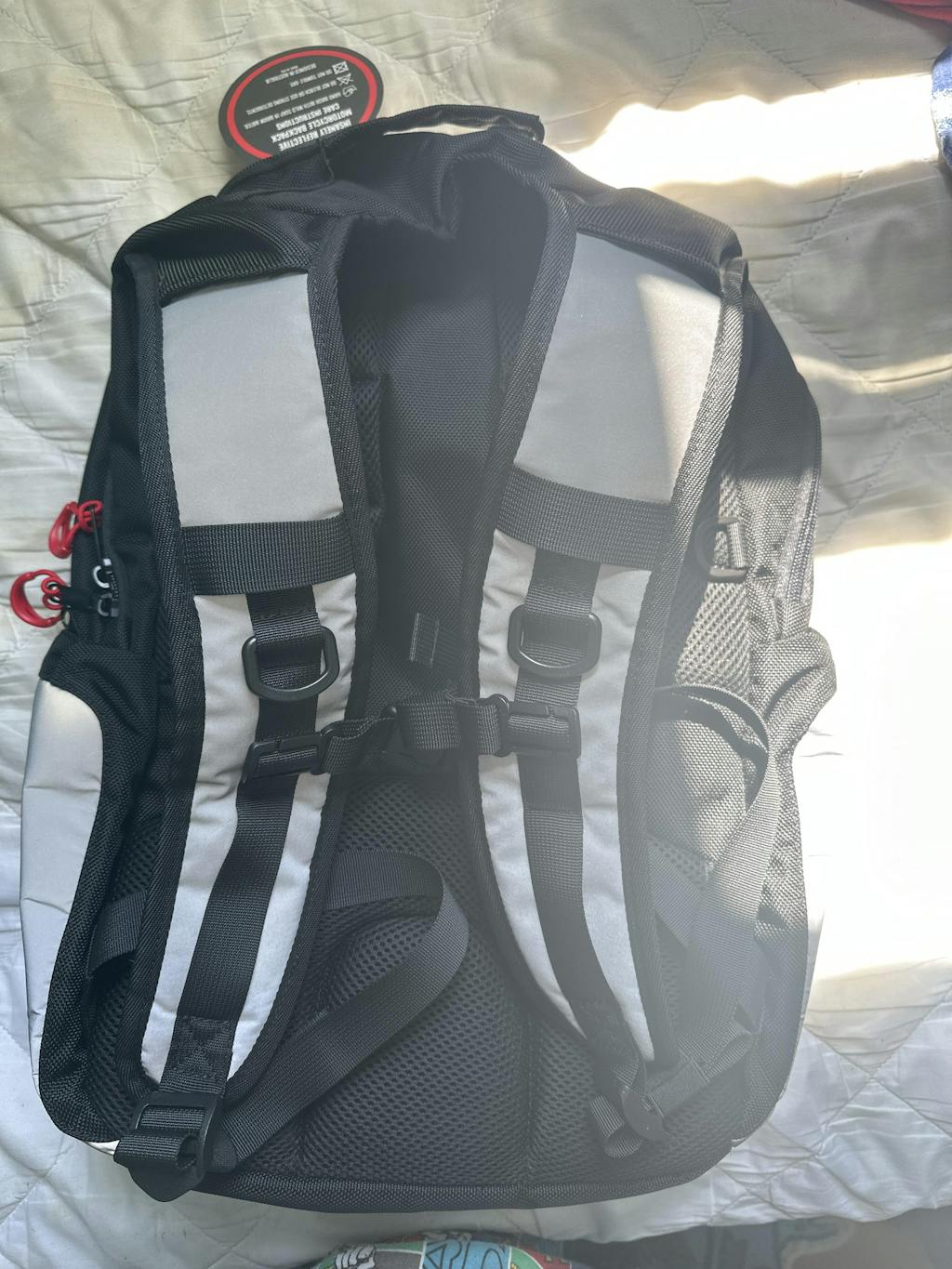 Insanely Reflective Motorcycle Backpack - Moto Loot
