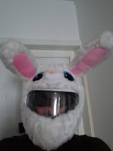 Motorcycle Helmet Cover - Bunny - Moto Loot