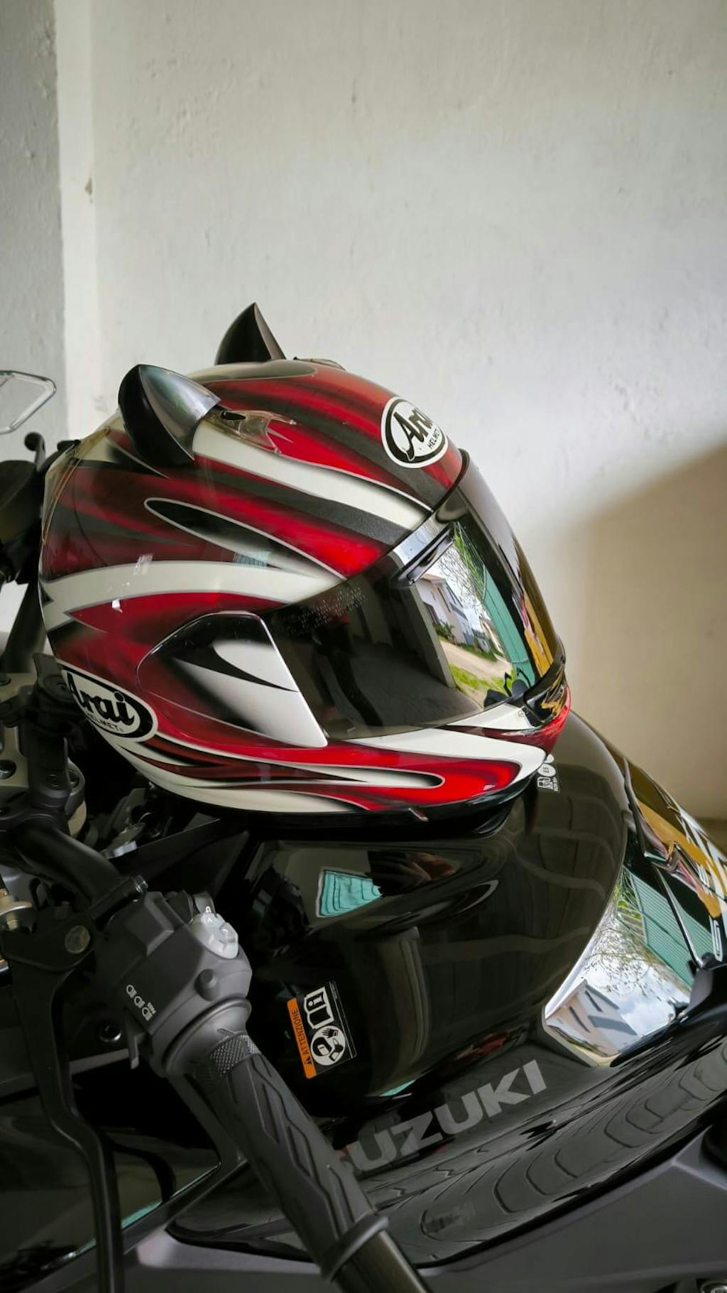 Cat Ears Black - Motorcycle Helmet Accessory - Moto Loot