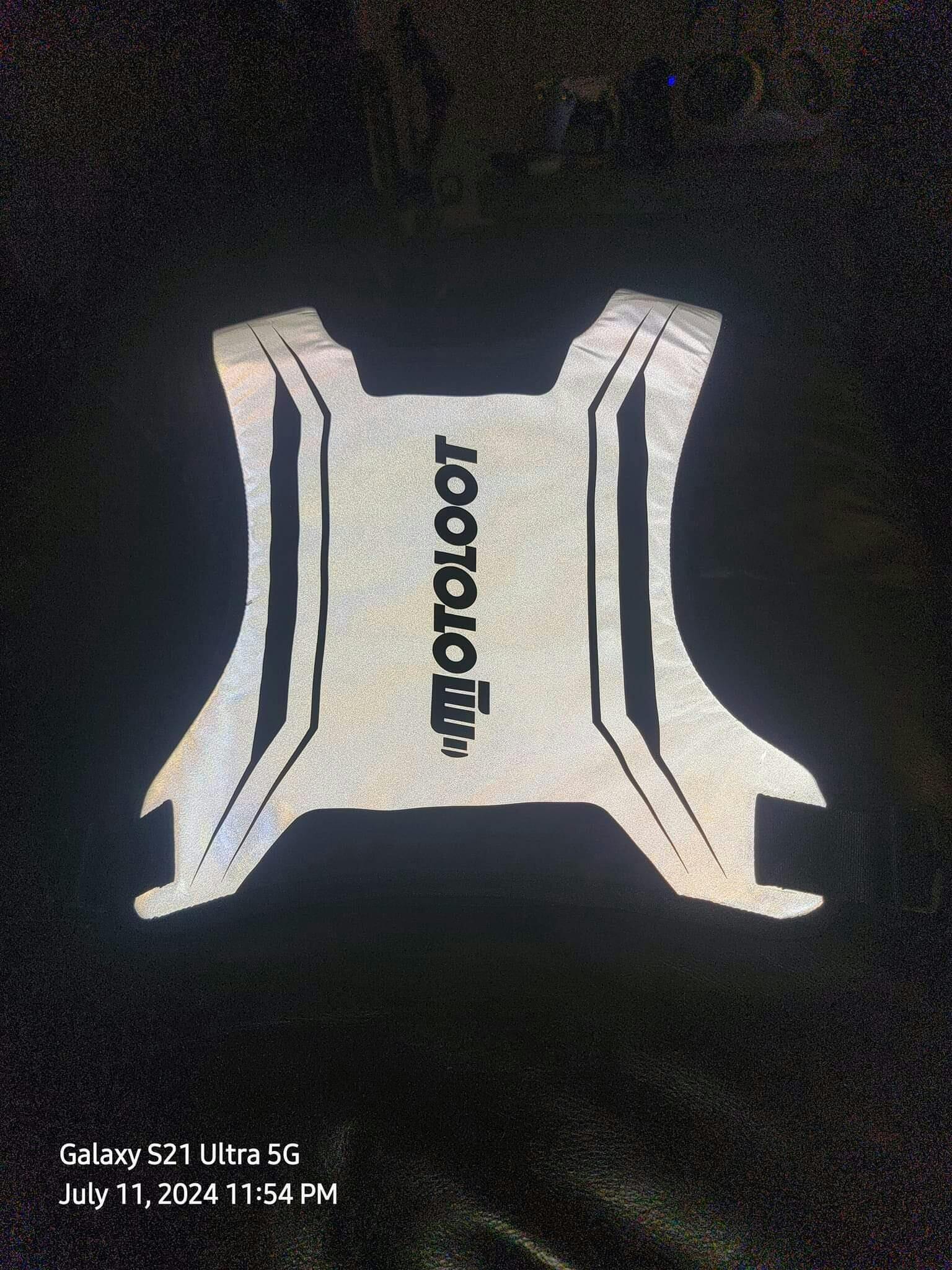 Insanely Reflective Motorcycle Chest Rig - Moto Loot
