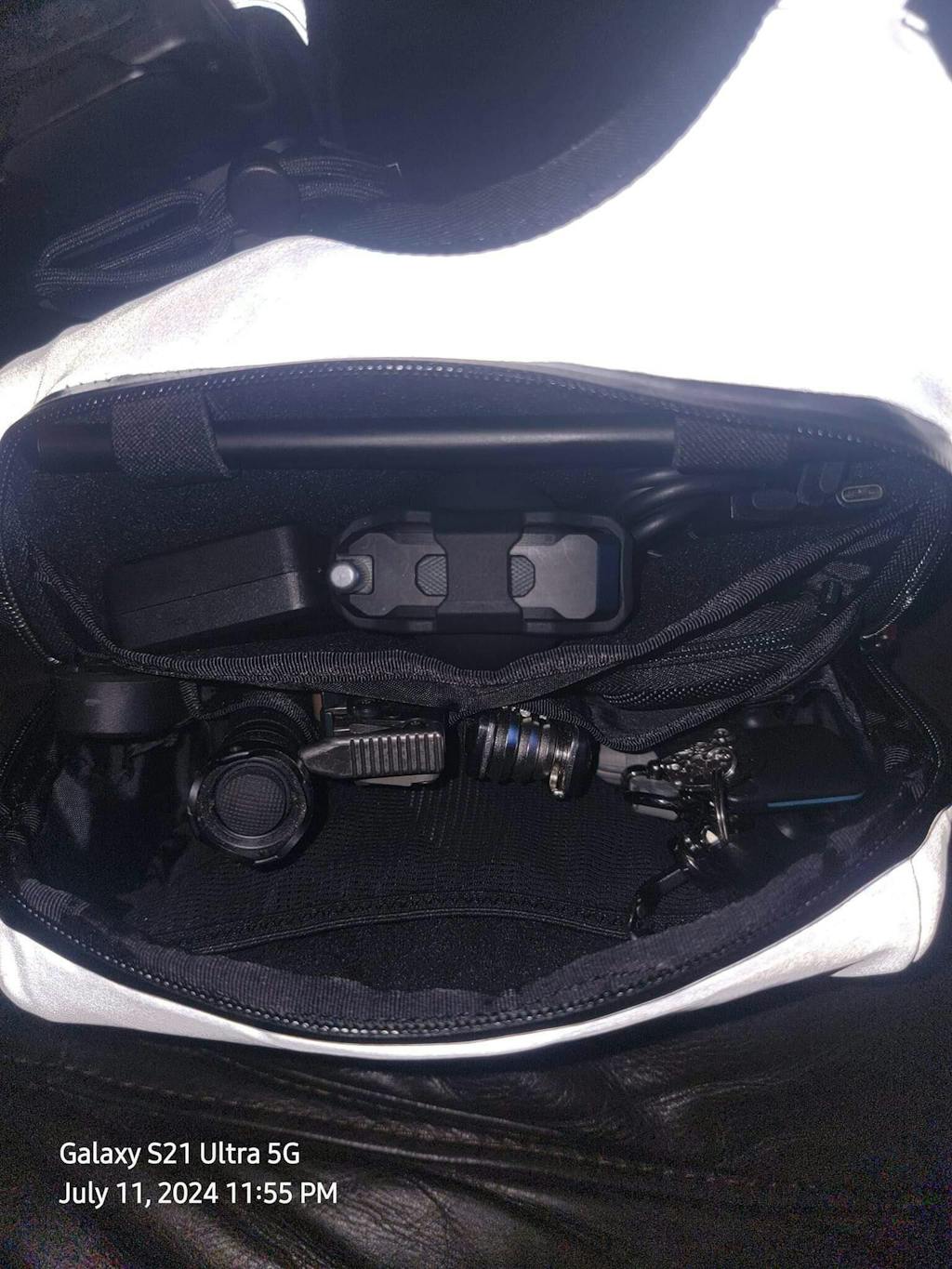 Insanely Reflective Motorcycle Chest Rig - Moto Loot