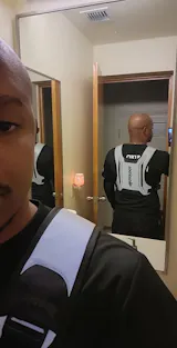 Insanely Reflective Motorcycle Chest Rig - Moto Loot