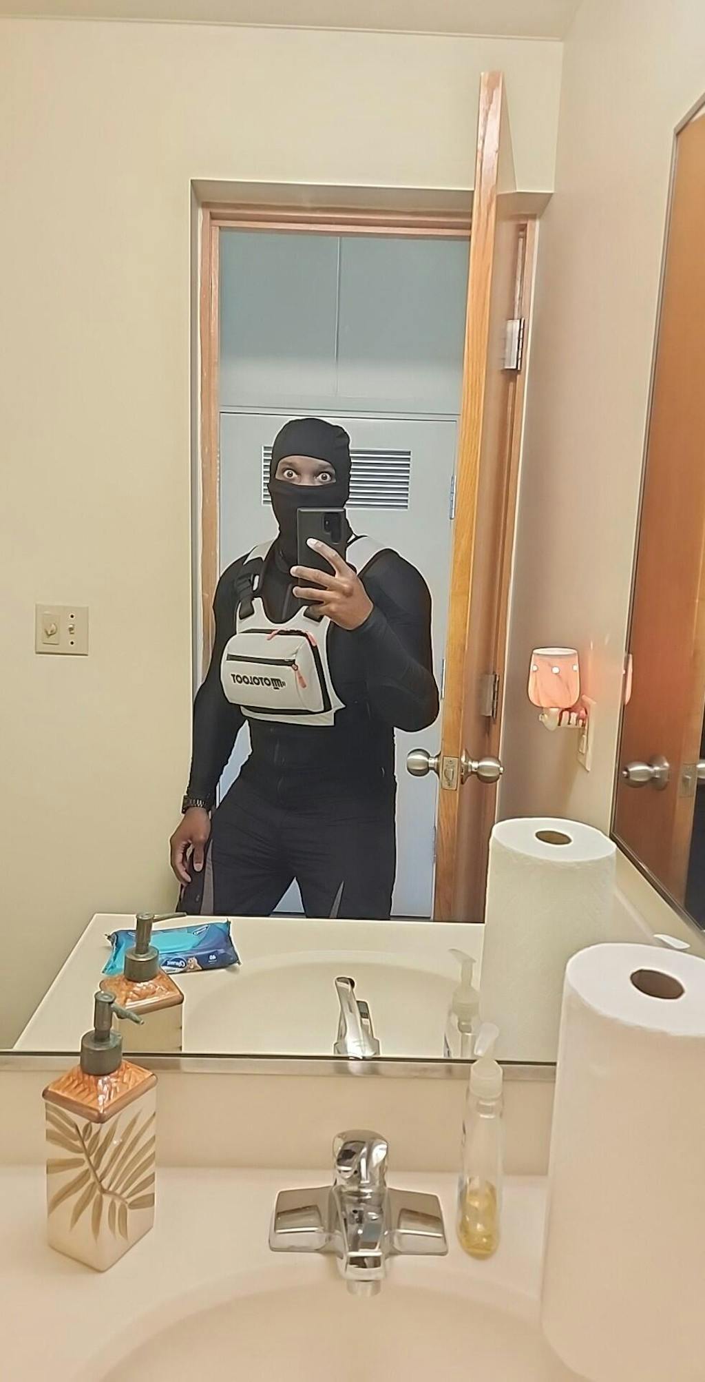 Insanely Reflective Motorcycle Chest Rig - Moto Loot