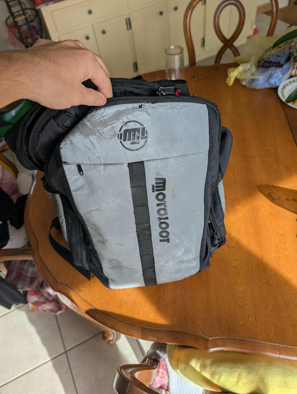 Insanely Reflective Motorcycle Backpack - Moto Loot