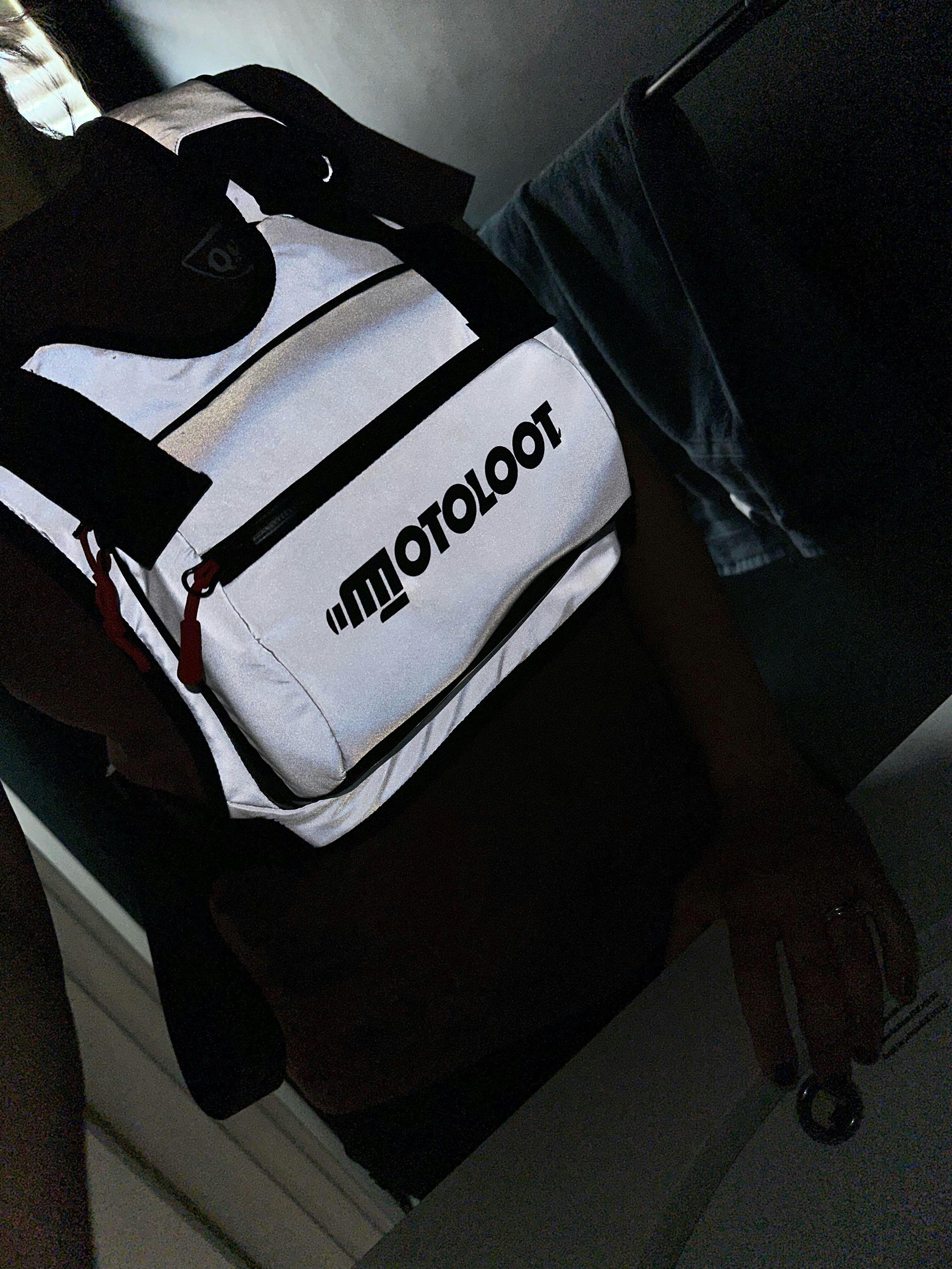 Insanely Reflective Motorcycle Chest Rig - Moto Loot