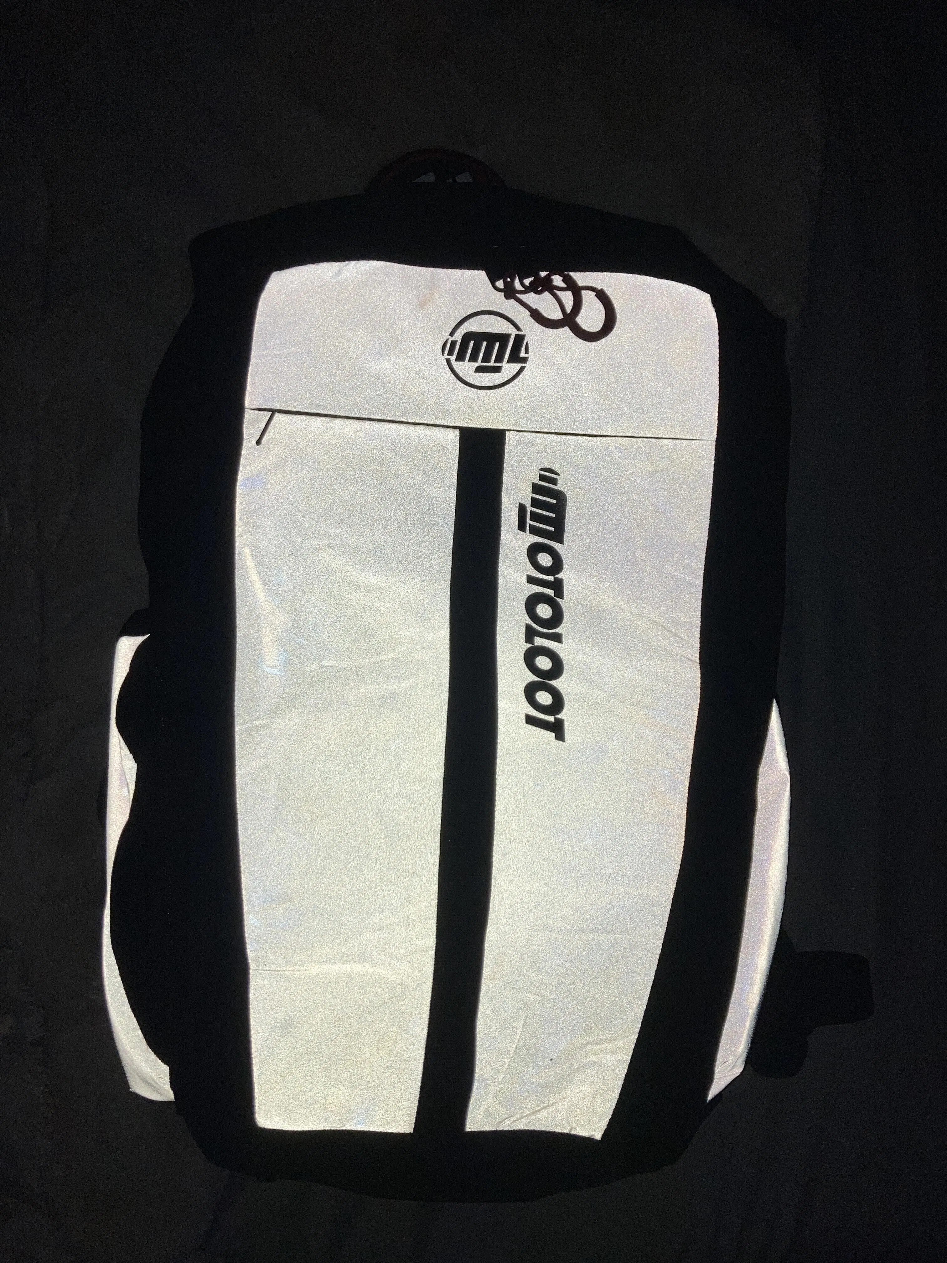 Insanely Reflective Motorcycle Backpack - Moto Loot