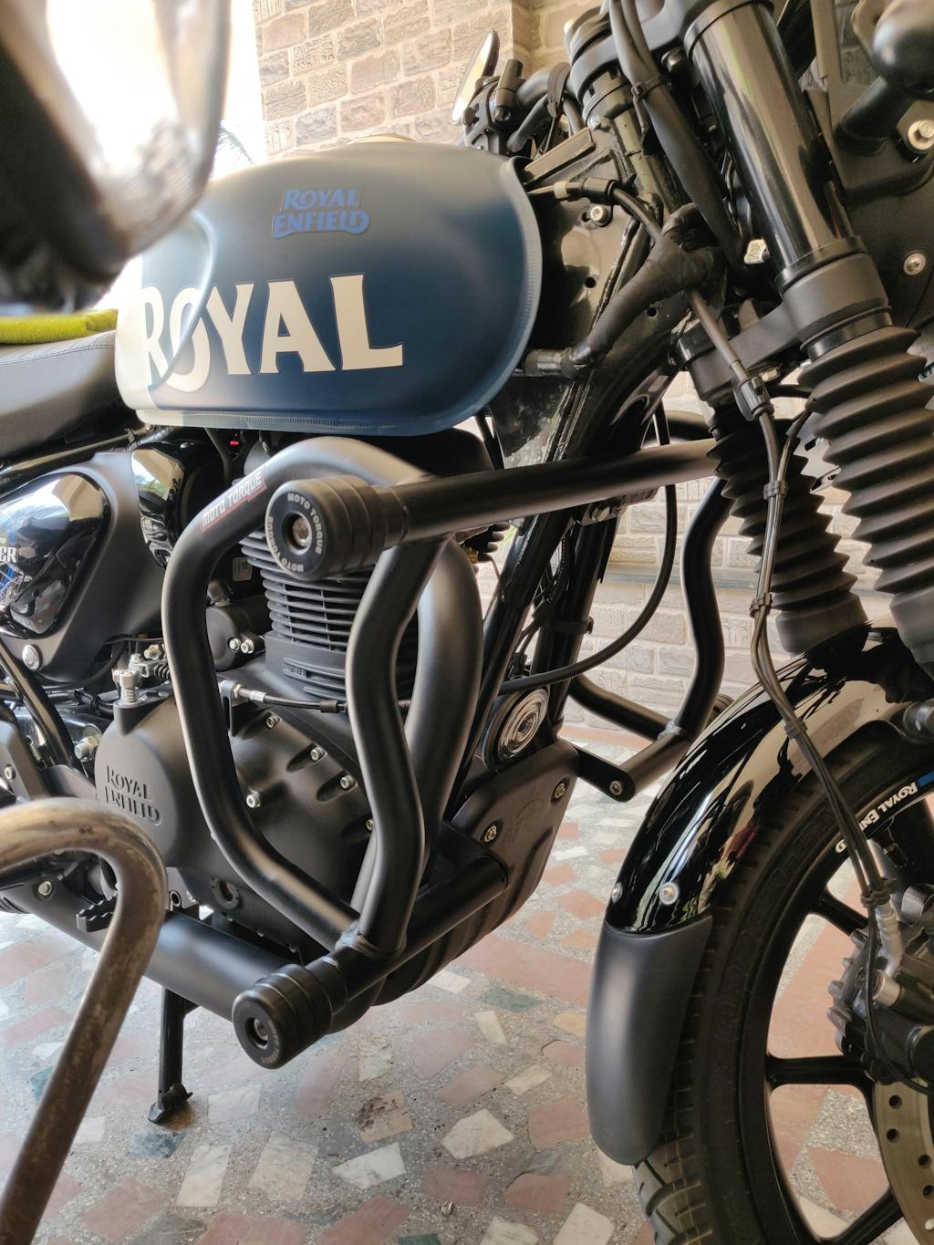 HUNTER 350 CRASH GUARD | Hunter 350 Crash Guard with Slider Price ...