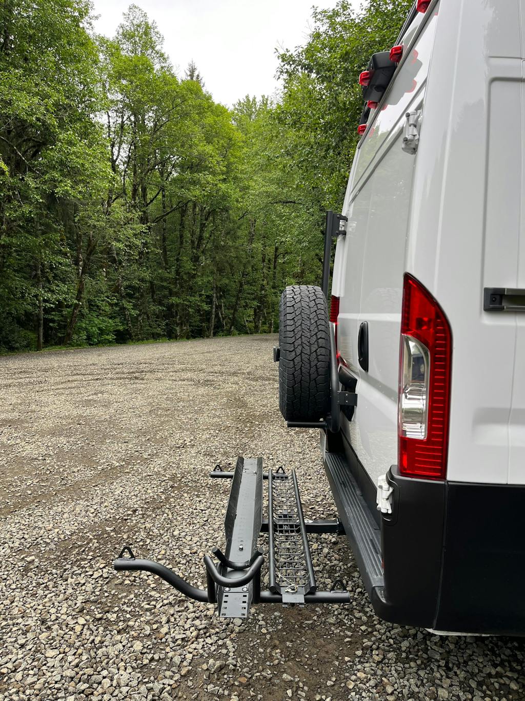 MotoTote m3 - Single Steel Motorcycle Hitch Carrier (500 lbs. Capacity)