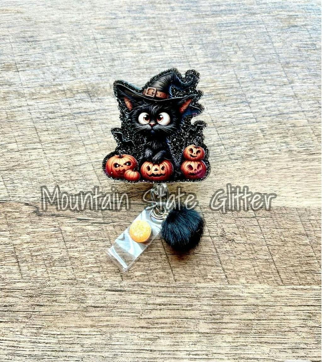 Cat Pumpkin Decal & Acrylic Blank COMBO – Moxie Vinyls