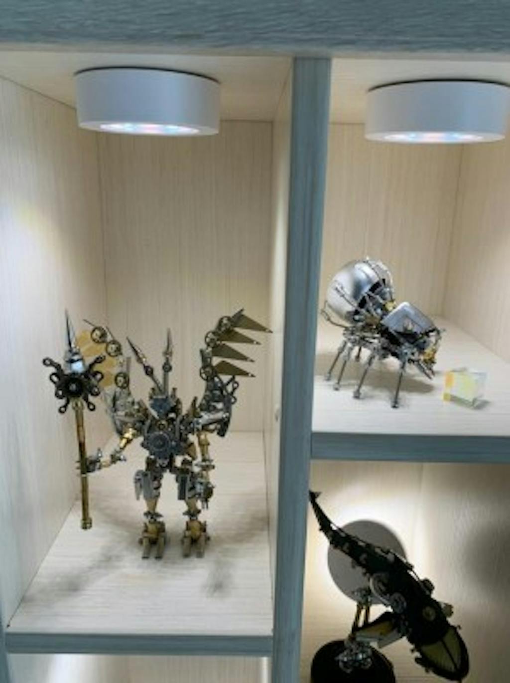 400+Pcs DIY Metal Mechanical Ancient 3D Fighting Solider Mecha Assembl