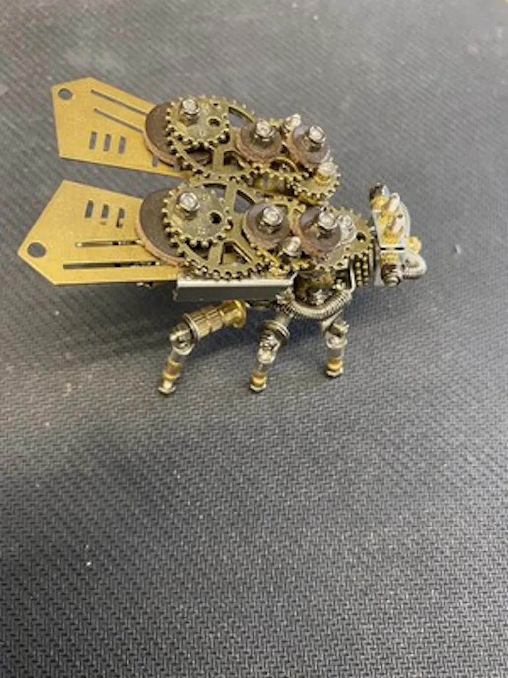 265Pcs Metal Mechanical Firefly Insect 3D DIY Assembly Model Kit for A