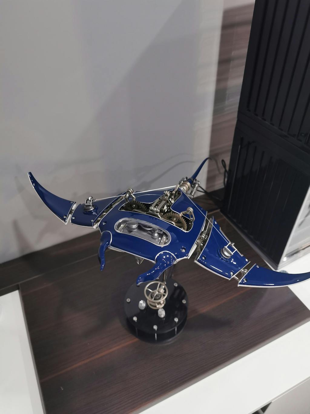 Build Mechanical Mobula Manta Ray Kinetic Sculpture kits Metal Automat