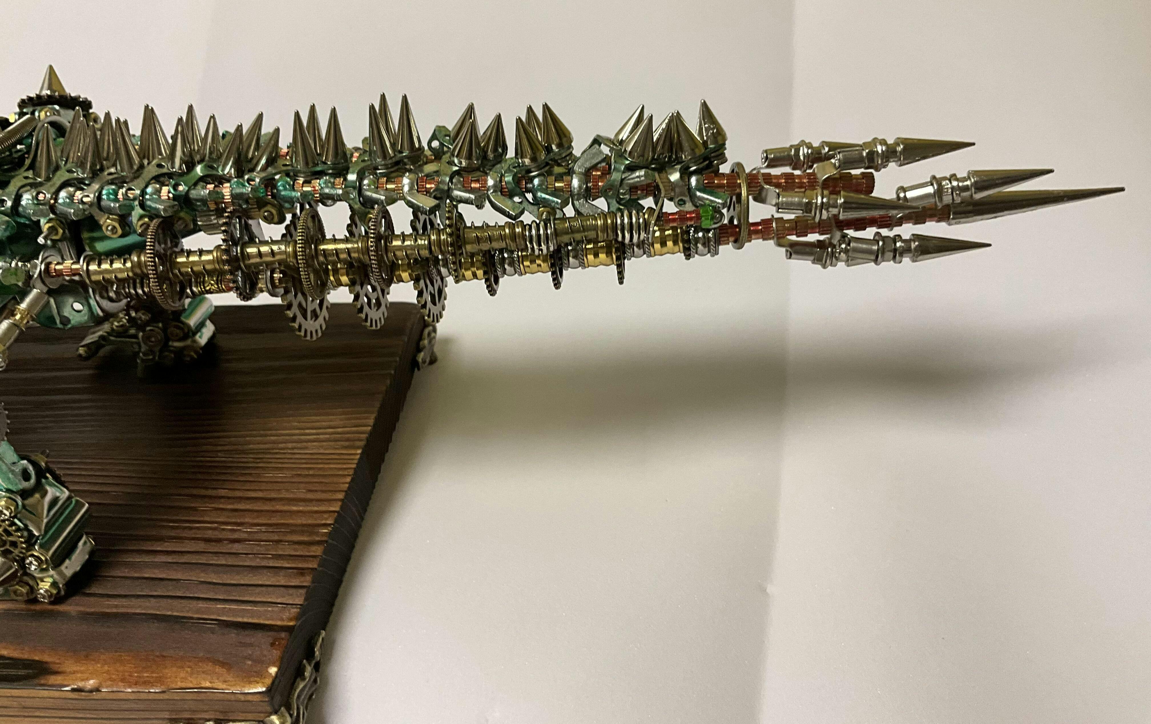 Crocodile 3D DIY Mechanical Metal Assembly Model (1500+PCS)