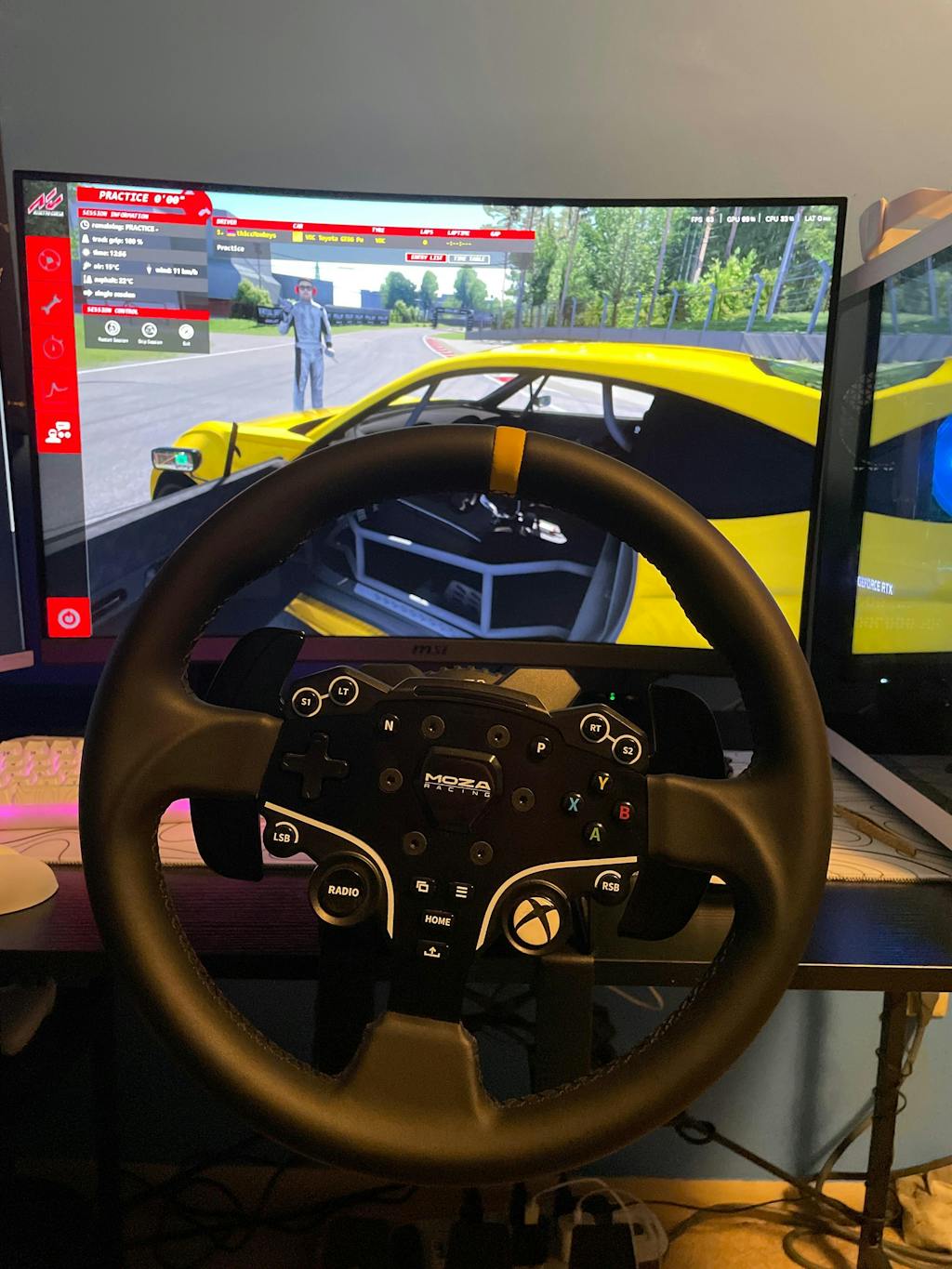 12-inch Round Wheel Mod for ESX – MOZA Racing UK