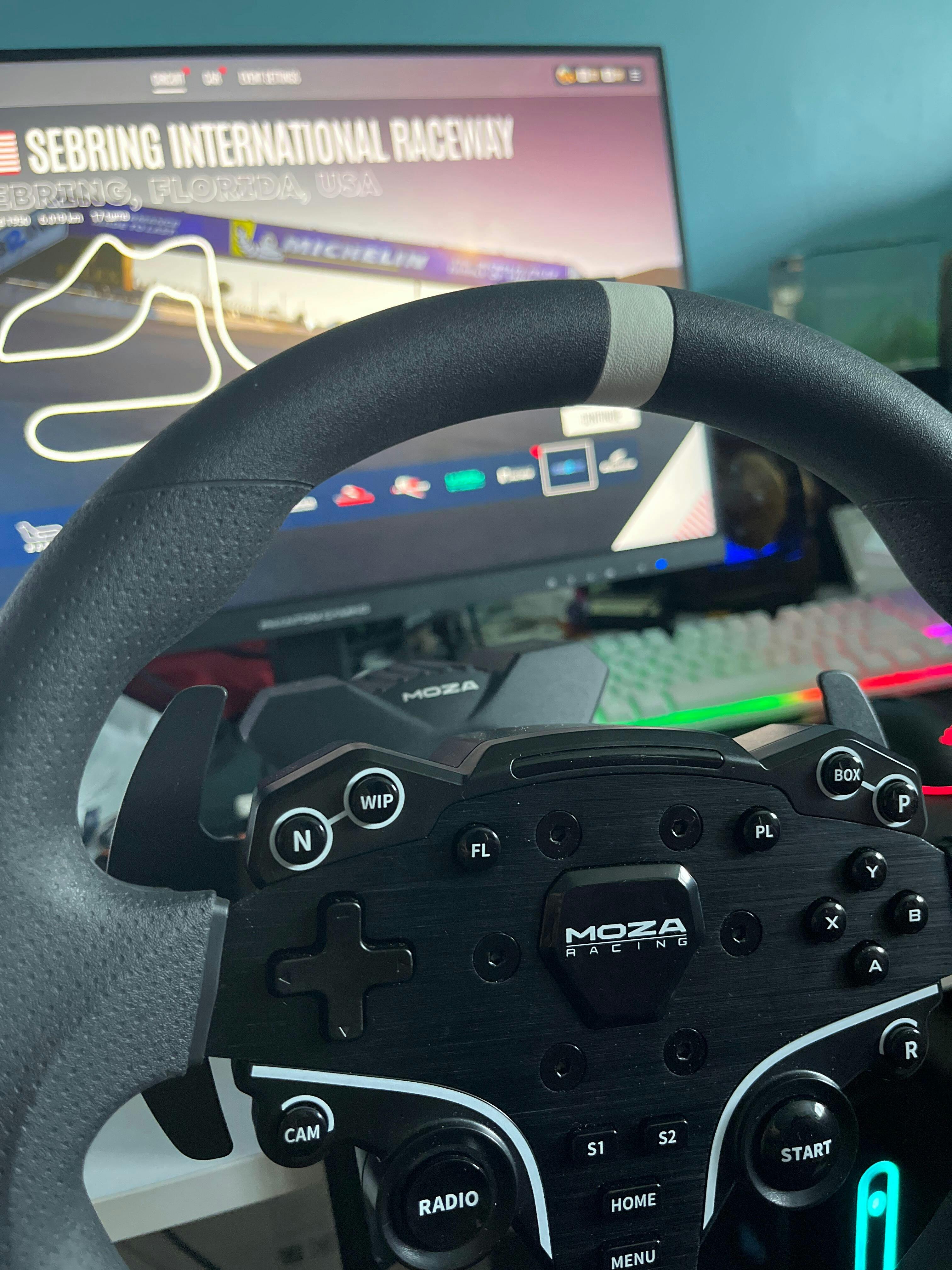 MOZA R3 Racing Wheel & Pedals Bundle | 3.9Nm Direct Drive Sim Racing ...