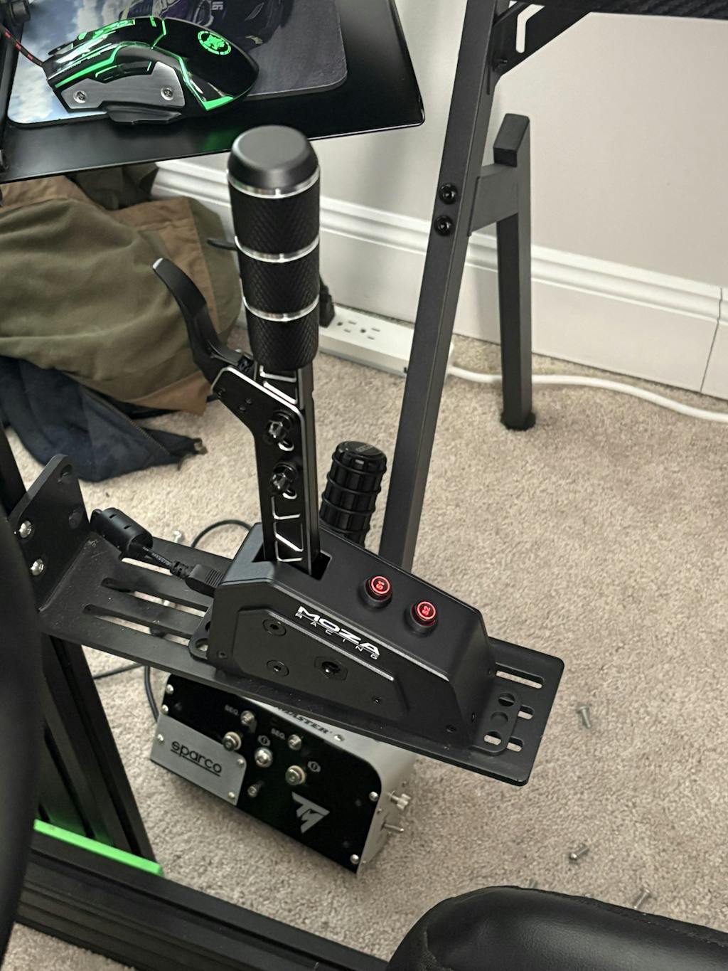 MOZA SGP Sequential Shifter – All-Metal Sequential Gearbox with RGB ...