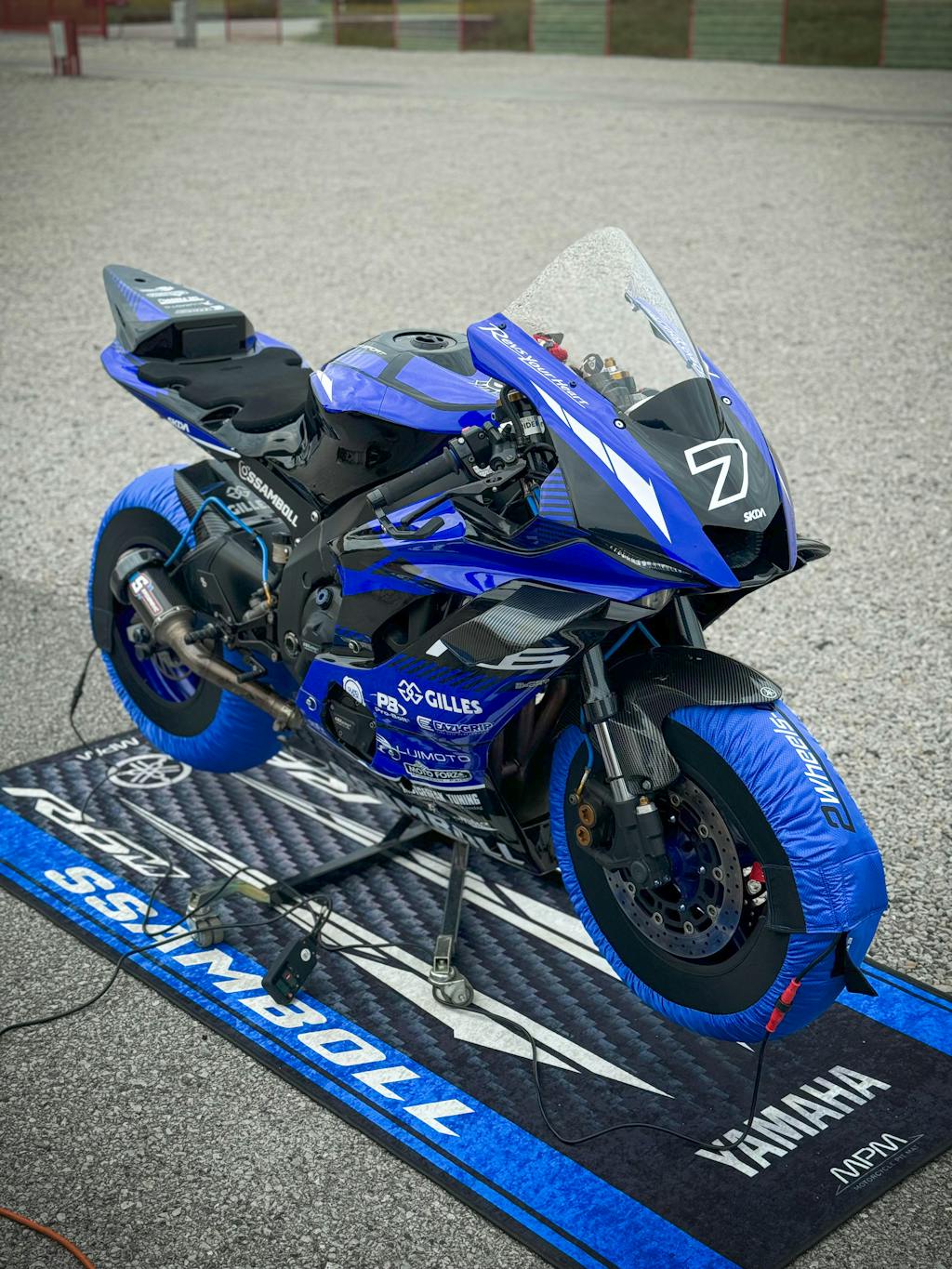 Honda Motorcycle Mat - Personalized Garage Floor Display Mat – MPM ...