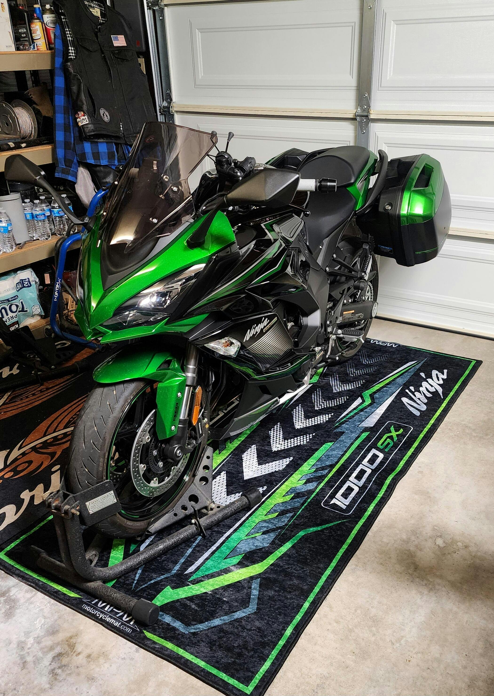 MPM Motorcycle Mat - Make a Difference In Your Garage!