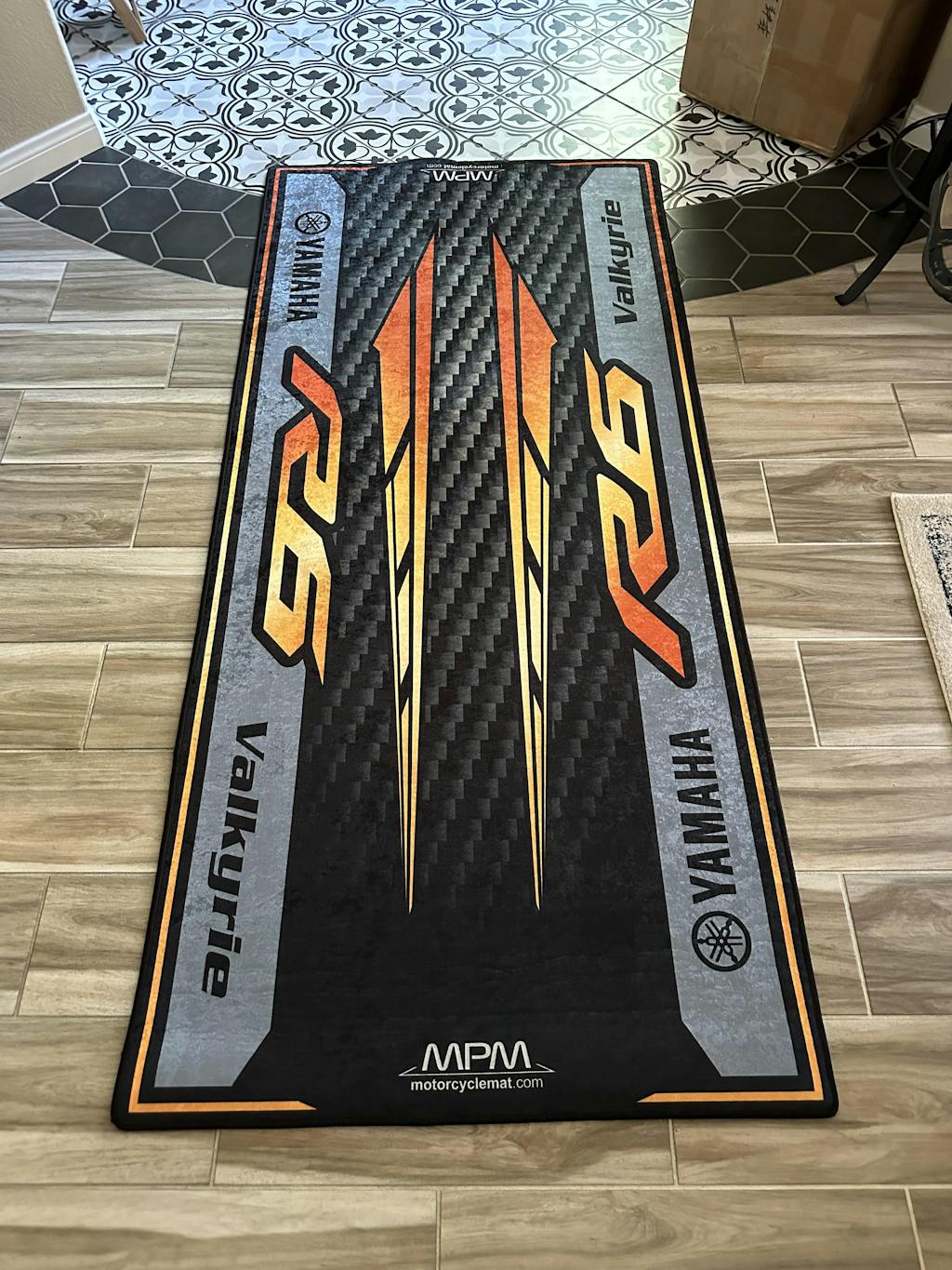 Designed Pit Mat for BMW R1250 RS Motorcycle - MM7160 – MPM Motorcycle Mat