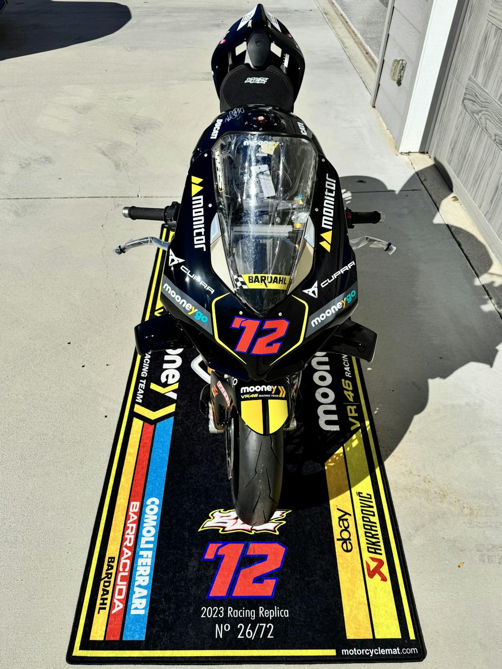 Custom Design Motorcycle Pit Mat - Completely Special Design for You a ...