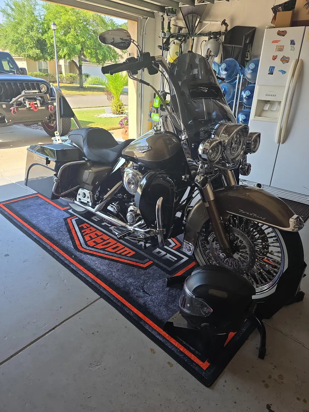 MPM Motorcycle Mat - Make a Difference In Your Garage!
