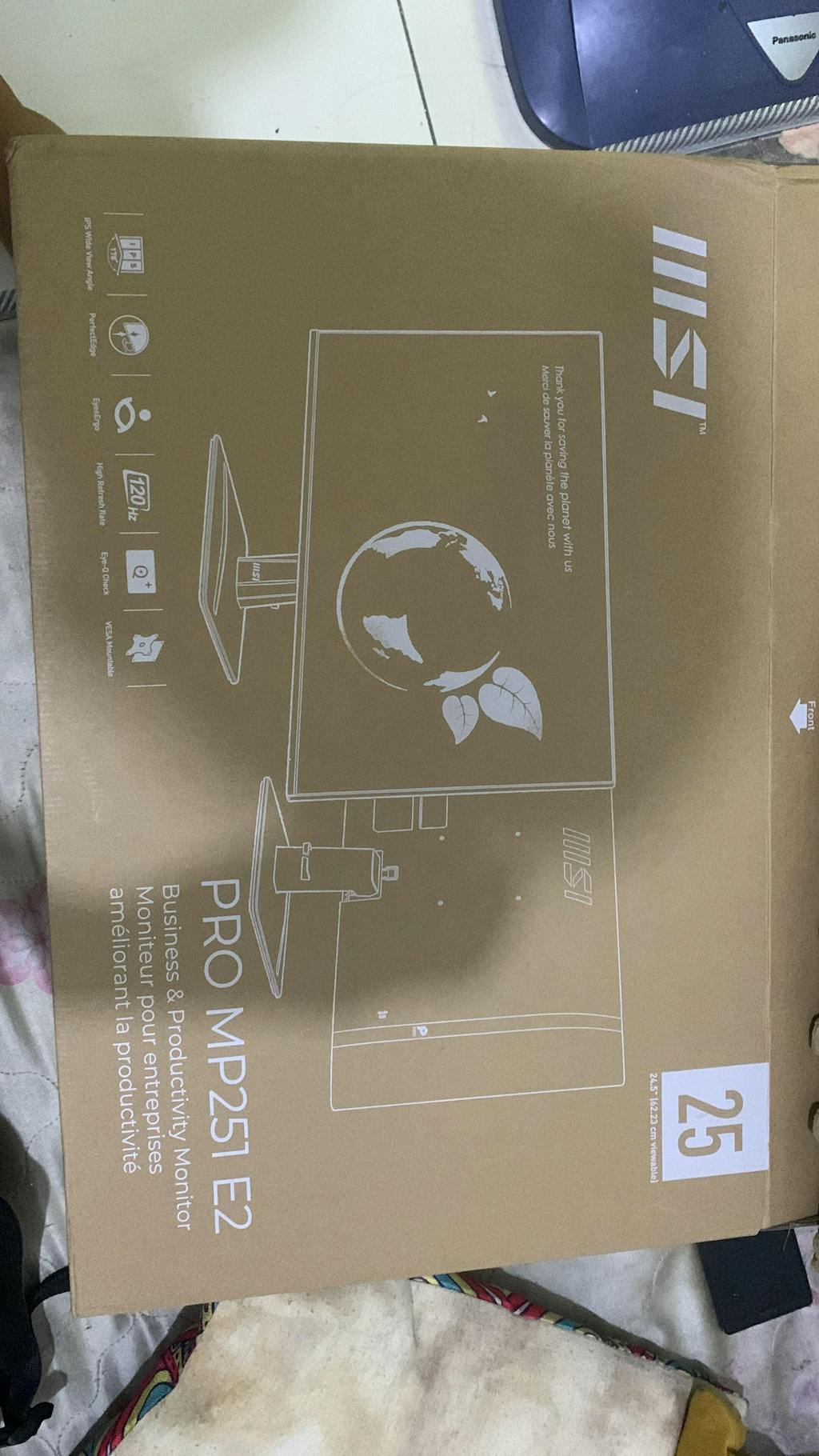 MSI Pro MP251 E2 24.5inch FHD 120Hz Flat Cye Care Monitor — MSI Store | Malaysia