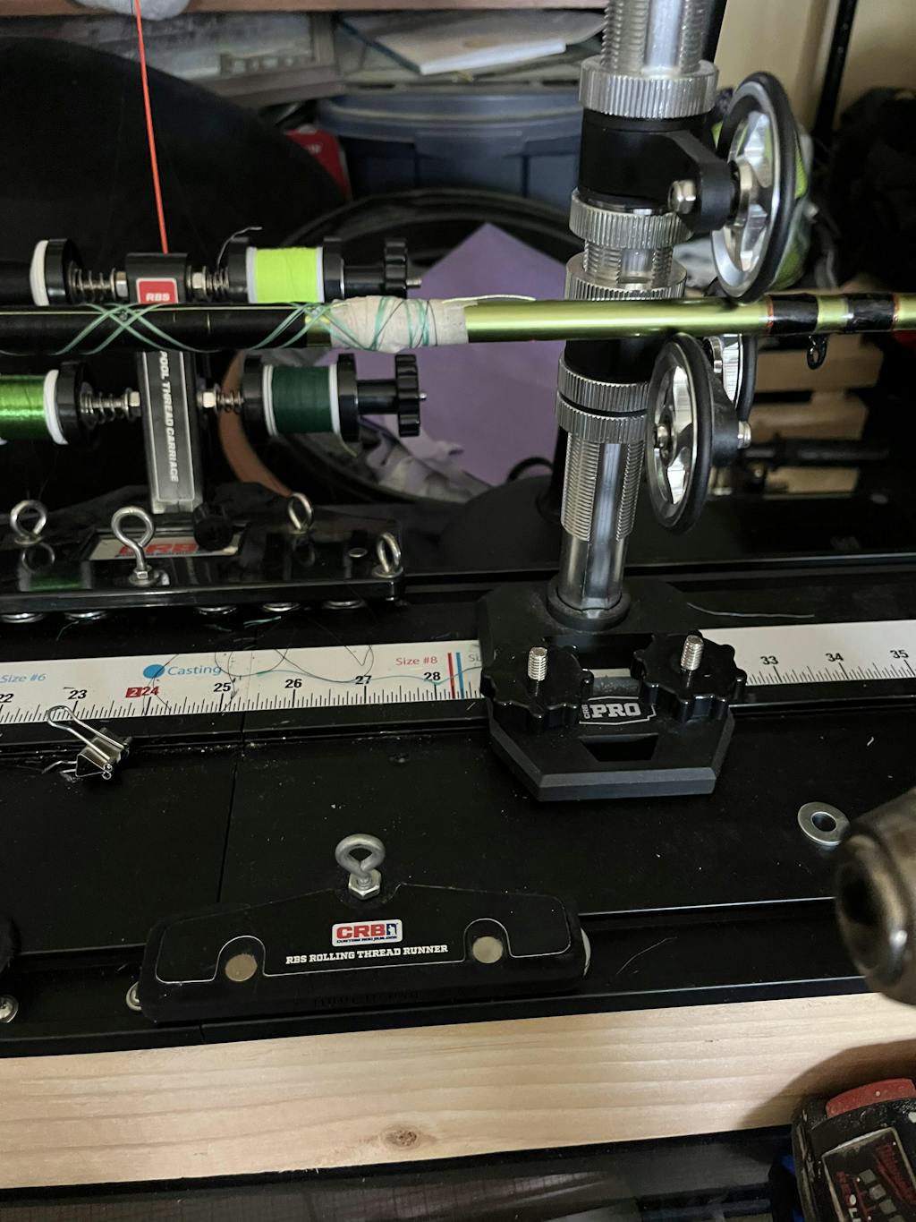 CRB PRO Roller Stand Rod Support